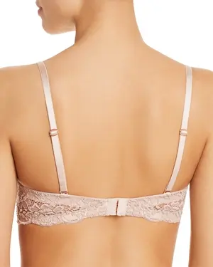 SKARLETT BLUE Goddess Plunge Strapless Bra - Cashmere