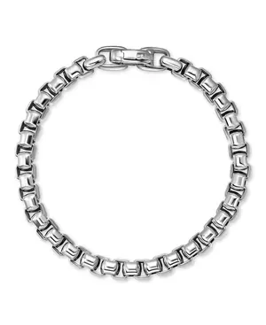 David Yurman Box Chain Bracelet - Silver