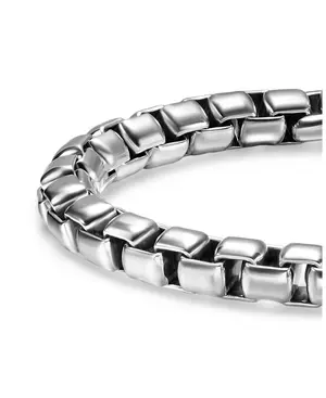 David Yurman Box Chain Bracelet - Silver