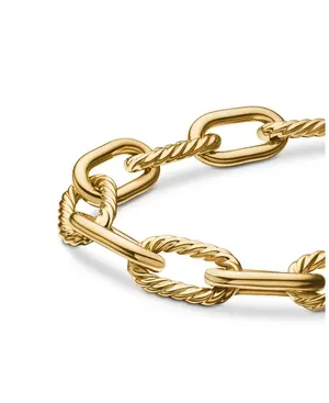 David Yurman Dy Madison Chain Bracelet - Gold