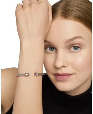 David Yurman Cable Classics Bracelet - Amethyst