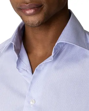 Eton Contemporary Fit Bengal Striped Dress Shirt