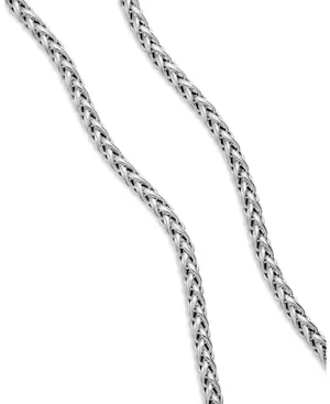 David Yurman Sterling Wheat Chain Necklace