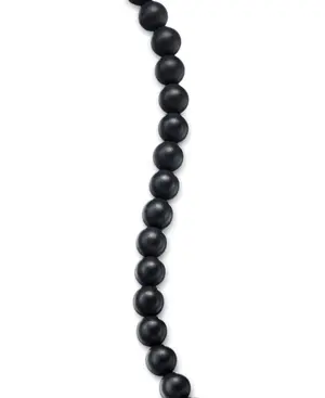 David Yurman Spiritual Beads Bracelet - Silver/black