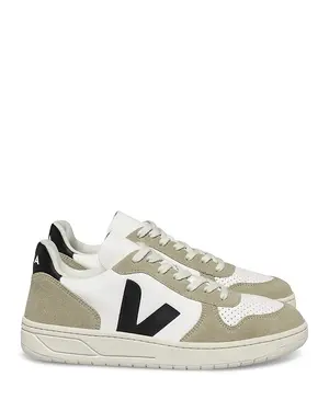 VEJA V-10 Low Top Sneakers White/black/sahara