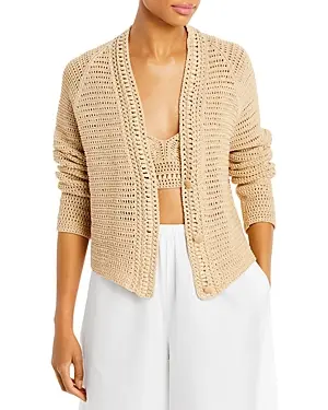 Vince Crochet Cardigan