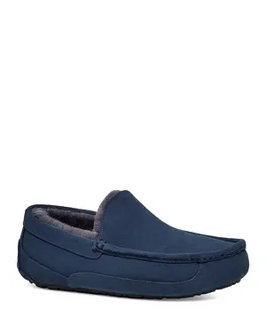 UGG Ascot Suede Slippers - Deep Ocean