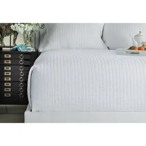 LILI ALESSANDRA Tessa Quilted Luxe European Pillow - White