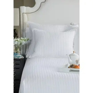 LILI ALESSANDRA Tessa Quilted Luxe European Pillow - White