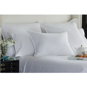 LILI ALESSANDRA Tessa Quilted Luxe European Pillow - White