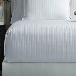 LILI ALESSANDRA Aria Quilted Luxe European Pillow - White
