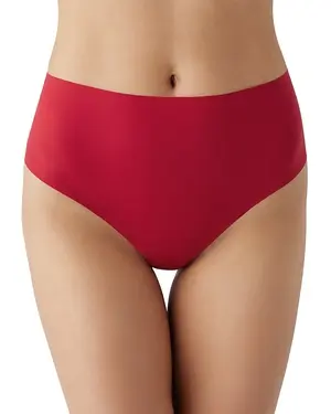 Wacoal B. Tempt'd By Wacoal B. Bare Hi Waist Thong Haute Red