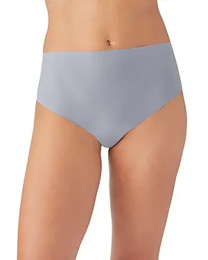 Wacoal B. Tempt'd By Wacoal B. Bare Hi Waist Thong Lilac Gray