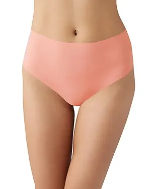 Wacoal B. Tempt'd By Wacoal B. Bare Hi Waist Thong Peach Amber