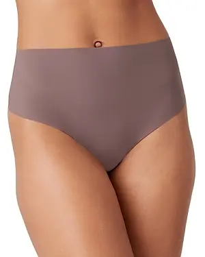 Wacoal B. Tempt'd By Wacoal B. Bare Hi Waist Thong Peppercorn