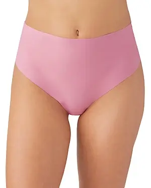 Wacoal B. Tempt'd By Wacoal B. Bare Hi Waist Thong Sea Pink