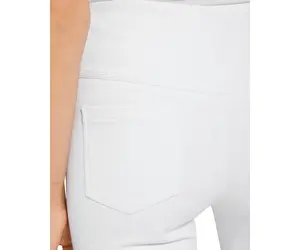 Lyssé Cuffed Denim Shorts - White