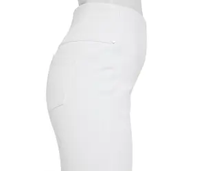 Lyssé Cuffed Denim Shorts - White