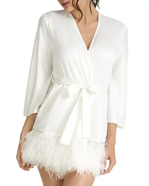 Rya Collection Swan Cover Up Robe - Ivory