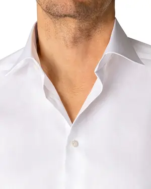 Eton Slim Fit Signature Twill Dress Shirt - White