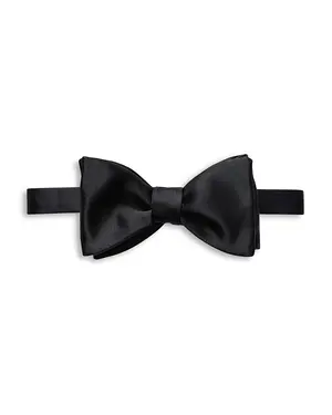 Eton Satin Bow Tie - Black