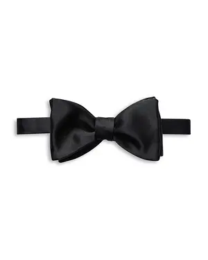 Eton Satin Bow Tie - Black