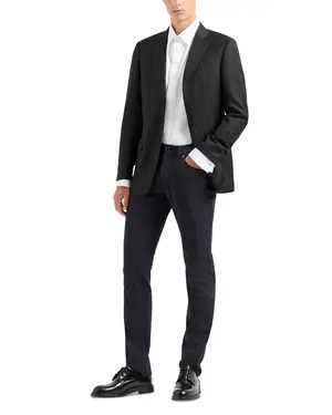 Emporio Armani Bib-front Tuxedo Shirt - White