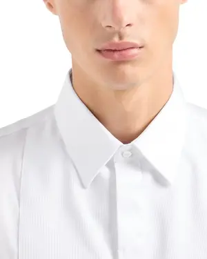 Emporio Armani Bib-front Tuxedo Shirt - White