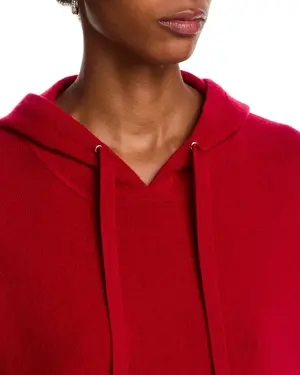 Bloomingdale'S C Exclusive Pullover Cashmere Hoodie - Brick