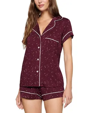 Eberjey EBERJEY Gisele Shortie Short Set Starlight