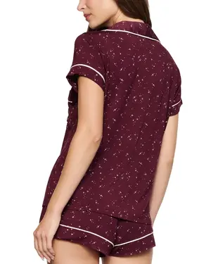 Eberjey Gisele Shortie Short Set - Starlight