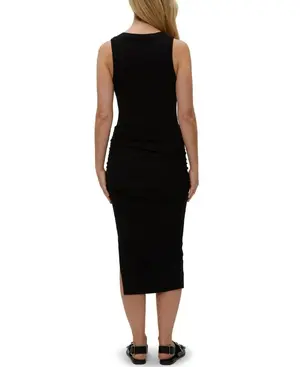 Michael Stars Wren Tank Midi Dress - Black