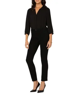 NYDJ Sheri Slim Jeans - Black