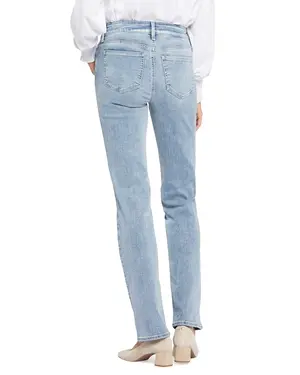 NYDJ Marilyn High Rise Straight Jeans - Haley