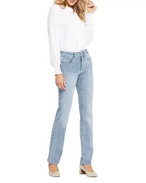 NYDJ Marilyn High Rise Straight Jeans - Haley