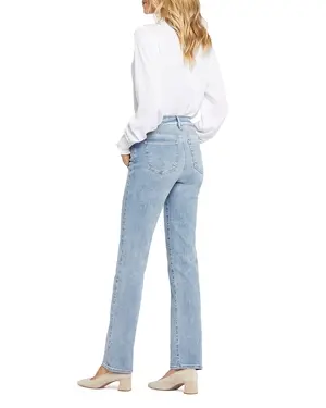 NYDJ Marilyn High Rise Straight Jeans - Haley