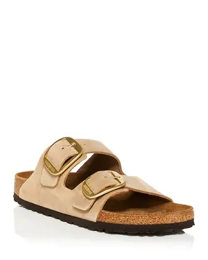Women's Gold Buckle Sandals