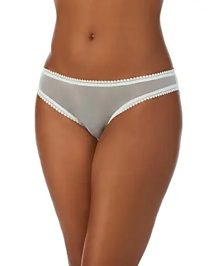 ON GOSSAMER Mesh Hip Bikini Clearwater