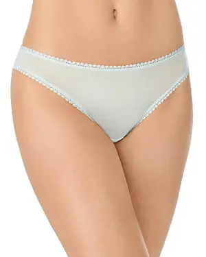 ON GOSSAMER Mesh Hip Bikini Glacier