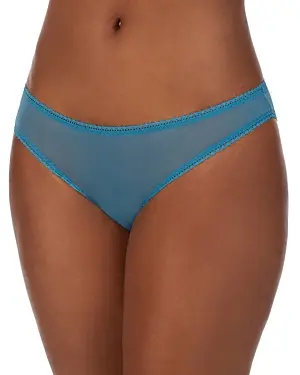 ON GOSSAMER Mesh Hip Bikini Niagra