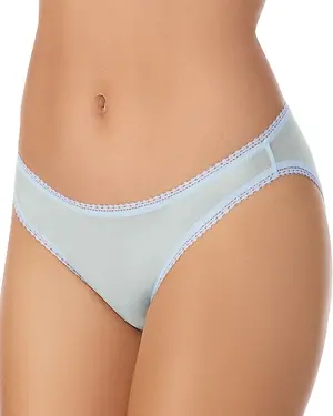 ON GOSSAMER Mesh Hip Bikini Seascape