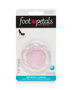 FOOT PETALS Technogel With Softspots Tip Toes Cushions - Pink Gel