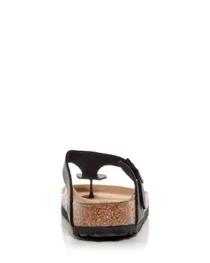 BIRKENSTOCK Gizeh Thong Sandals - Matte Black