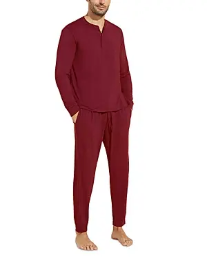 Eberjey Henry Pajama Set Sangria