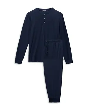 Eberjey Henry Pajama Set True Navy