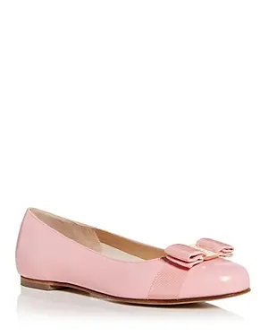FERRAGAMO Varina Ballerinas Gomma