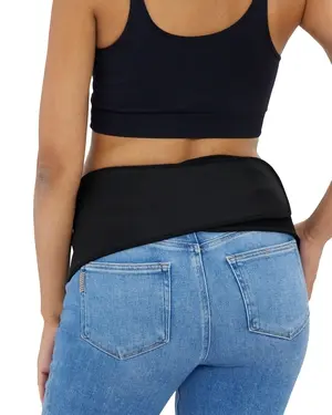 INGRID & ISABEL Maternity Belly Support Belt - Black