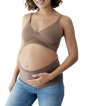 INGRID & ISABEL Maternity Belly Support Belt - Deep Taupe