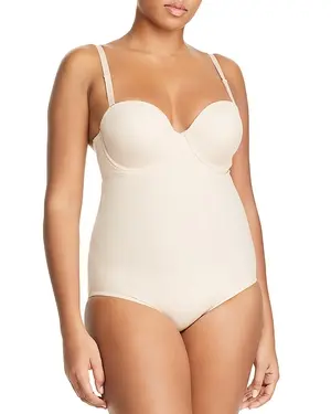Wacoal Red Carpet Strapless Shaping Body Briefer - Sand