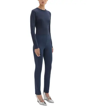 Theory Scuba High-rise Leggings - Nocture Navy